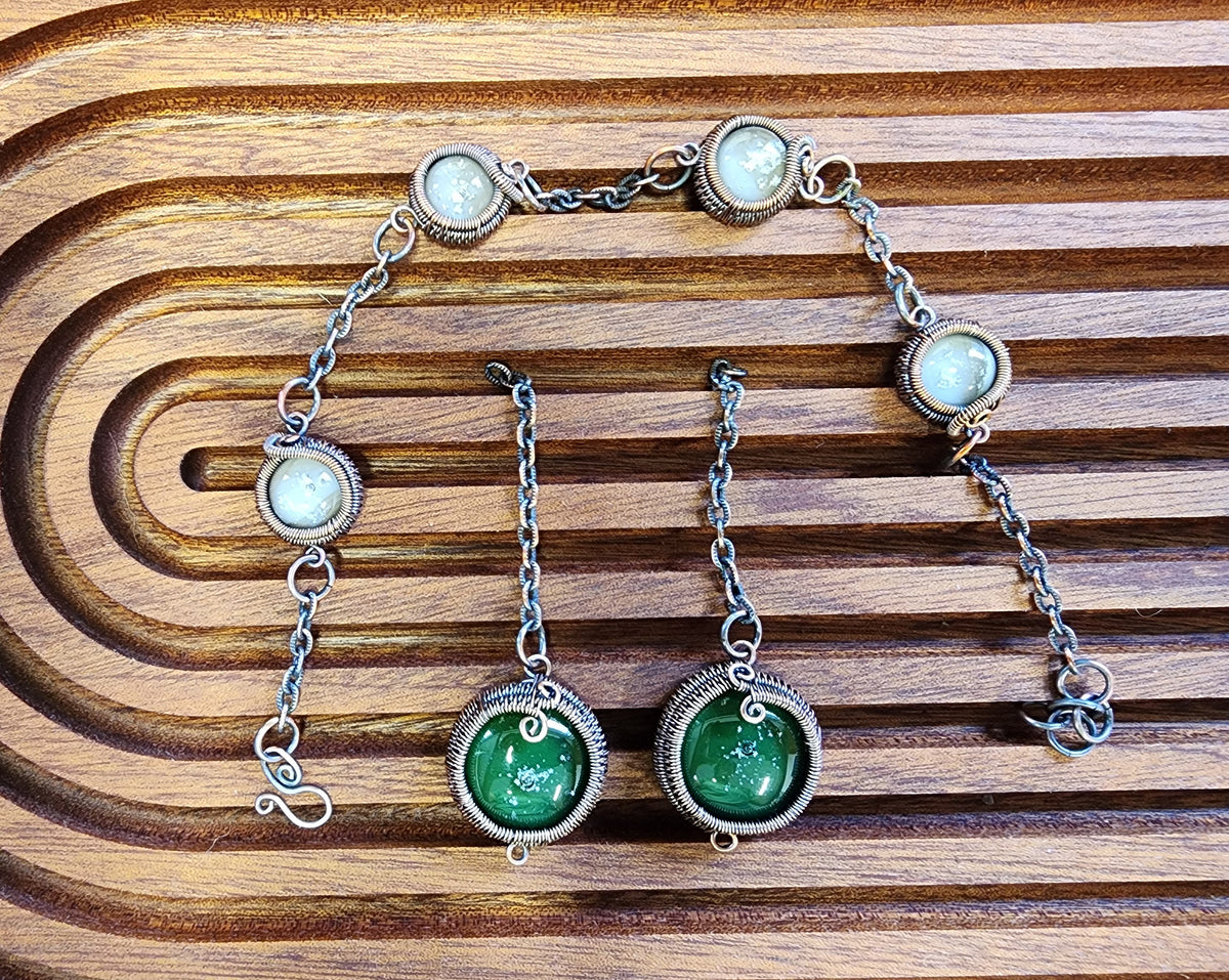 Jen custom order – Nymph Glass Jewelry